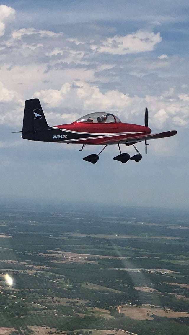 Greg and Dianne Chapman's RV-8A - First Flight! - Van's Aircraft Total ...