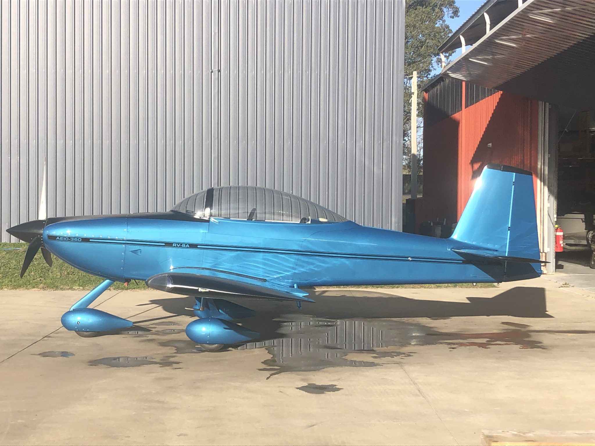 Mark Renshaw's New RV-8A! - Van's Aircraft Total Performance RV Kit Planes
