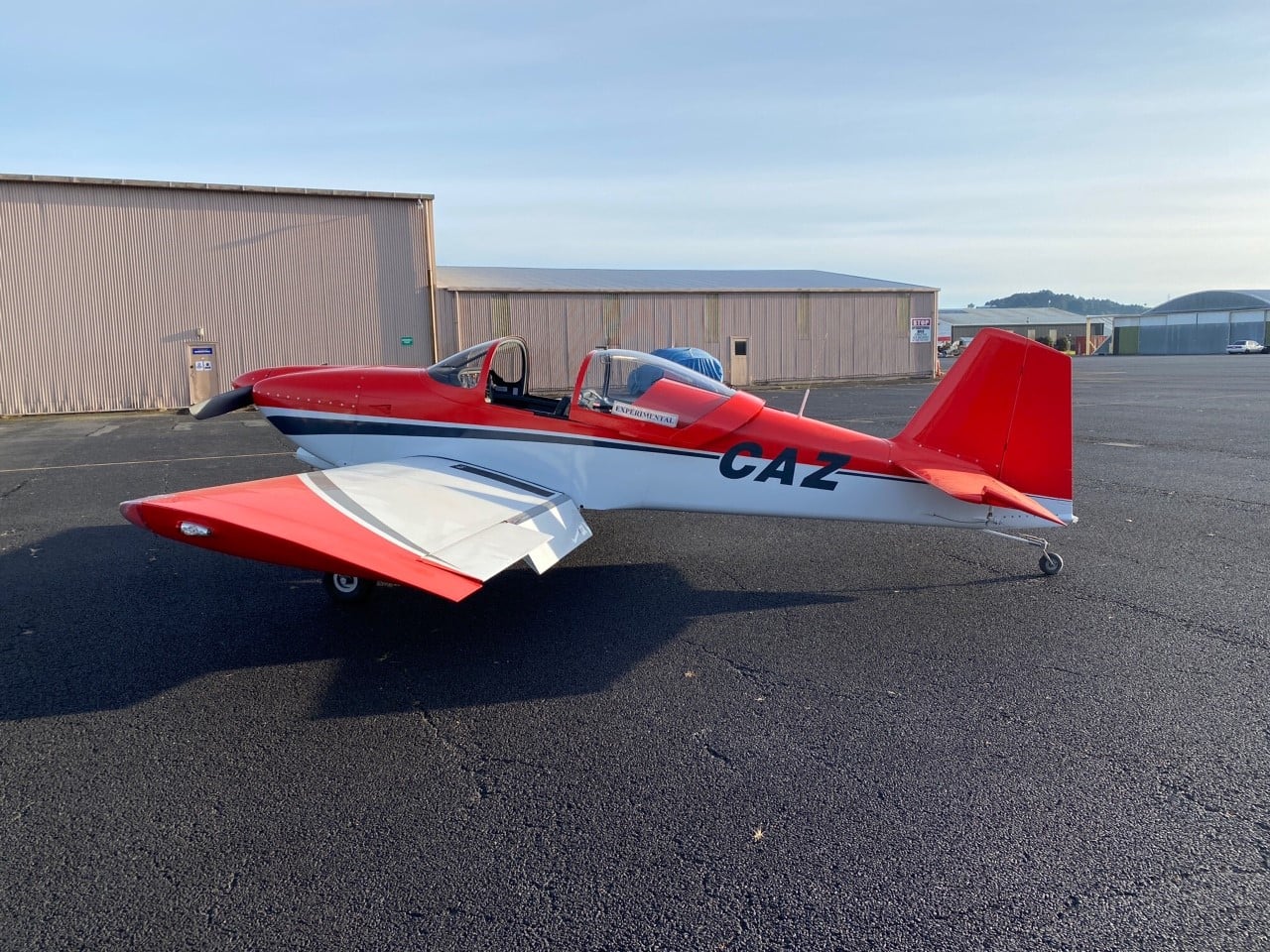 Clive Whittfield's RV-6 first flight - Van's Aircraft Total Performance ...