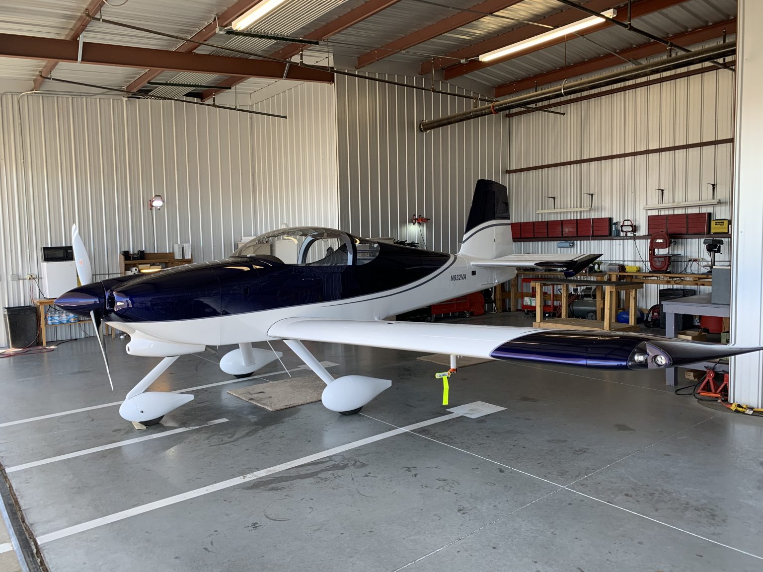 Robert Liddell and Darwin Terpstra's RV-9A - Van's Aircraft Total ...