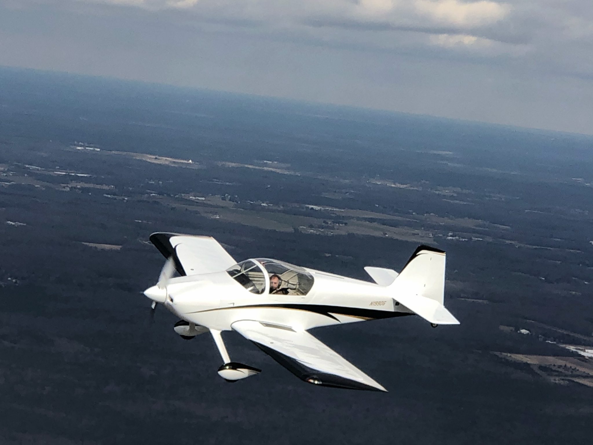 Dave Gidzinski's RV-6 First Flight! - Van's Aircraft Total Performance ...