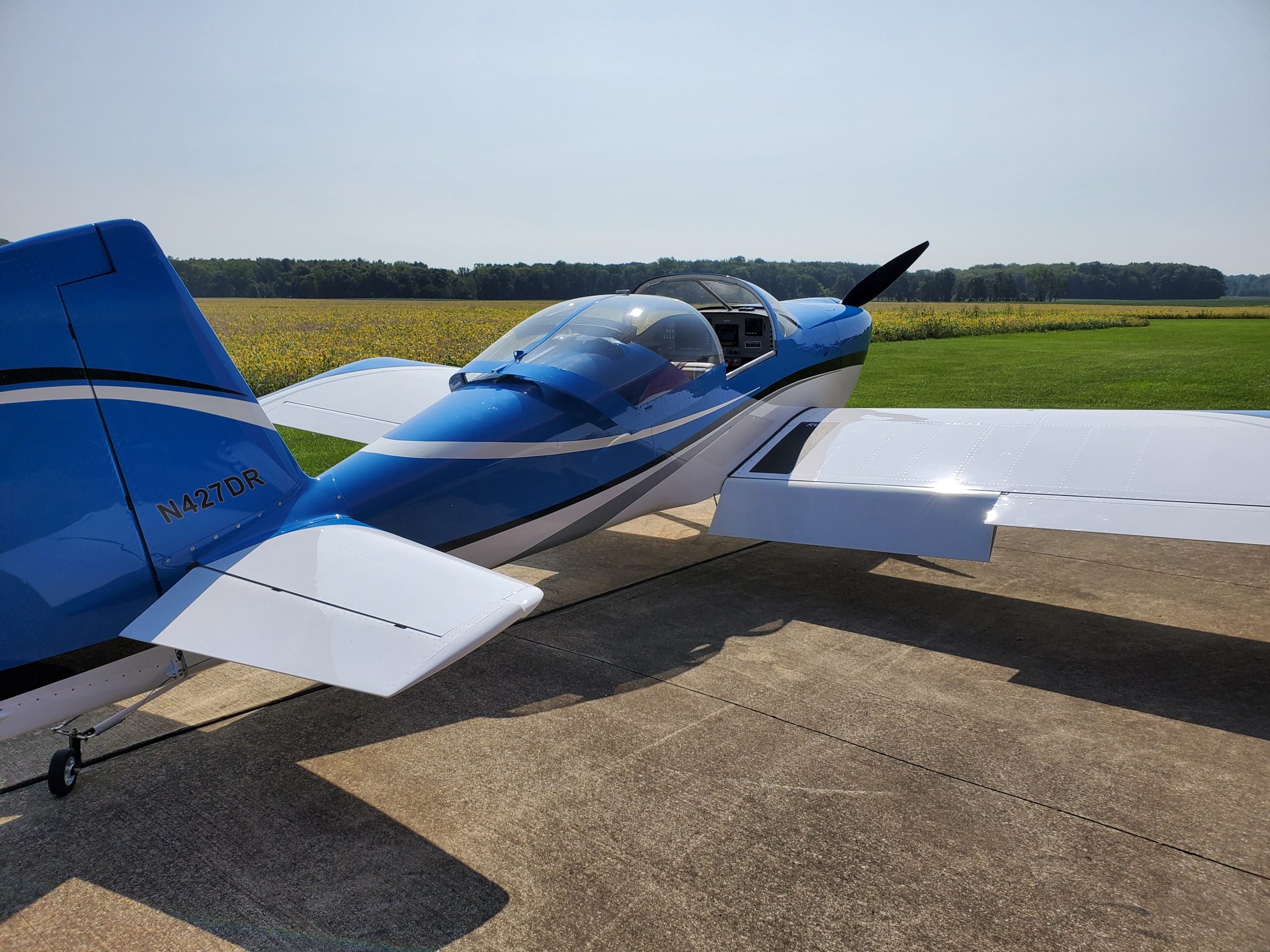 David Ross' New RV-7 - Van's Aircraft Total Performance RV Kit Planes