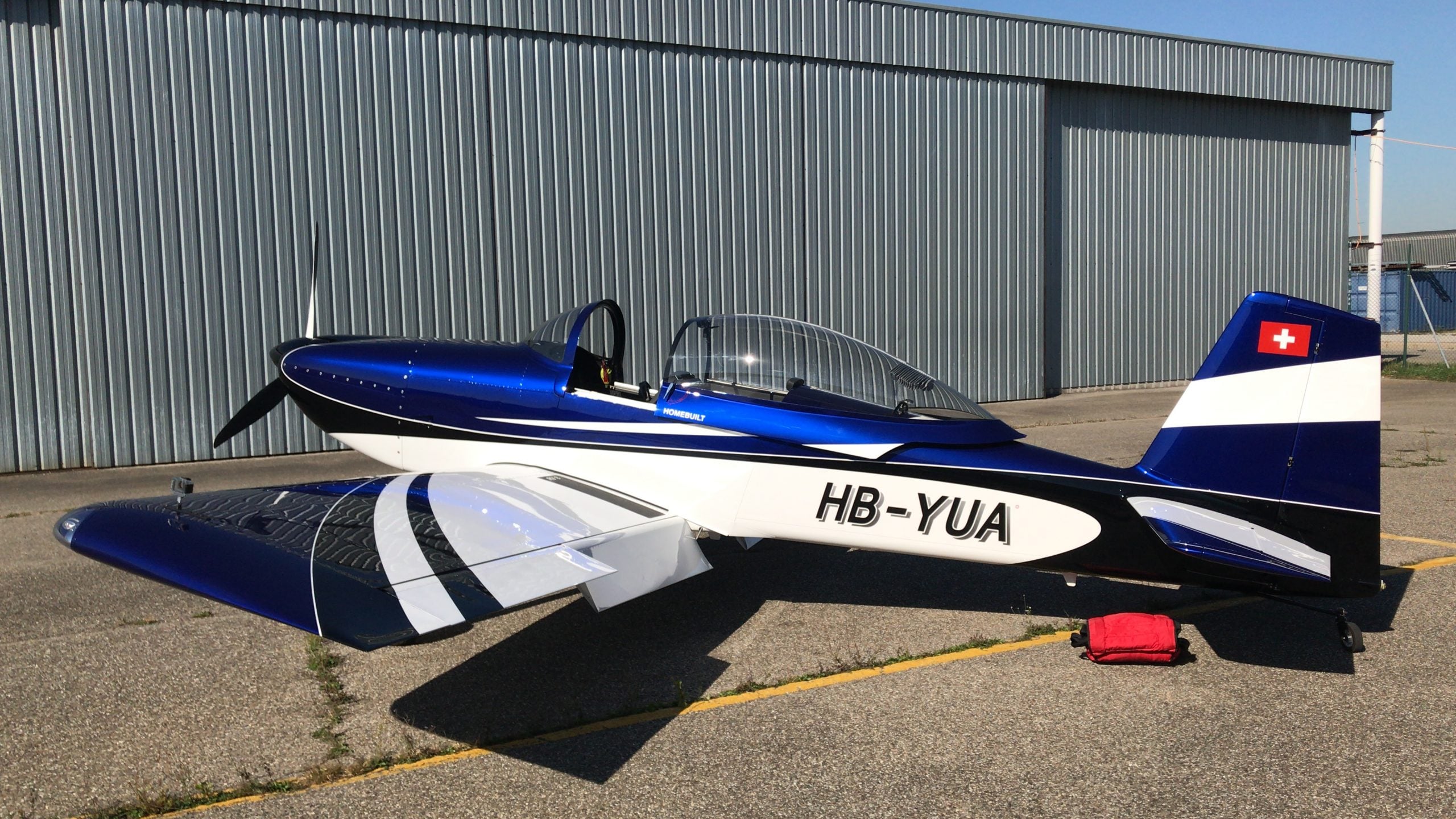 Yves Heller's New RV-8 - Van's Aircraft Total Performance RV Kit Planes