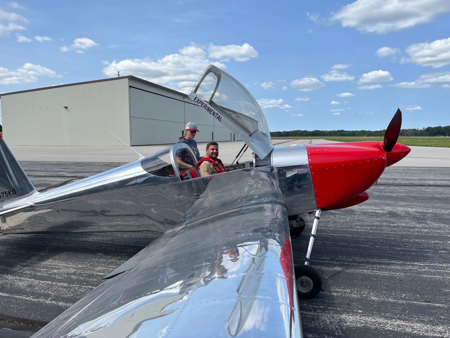 Kevin L Davidson's RV-7 - Van's Aircraft Total Performance RV Kit Planes